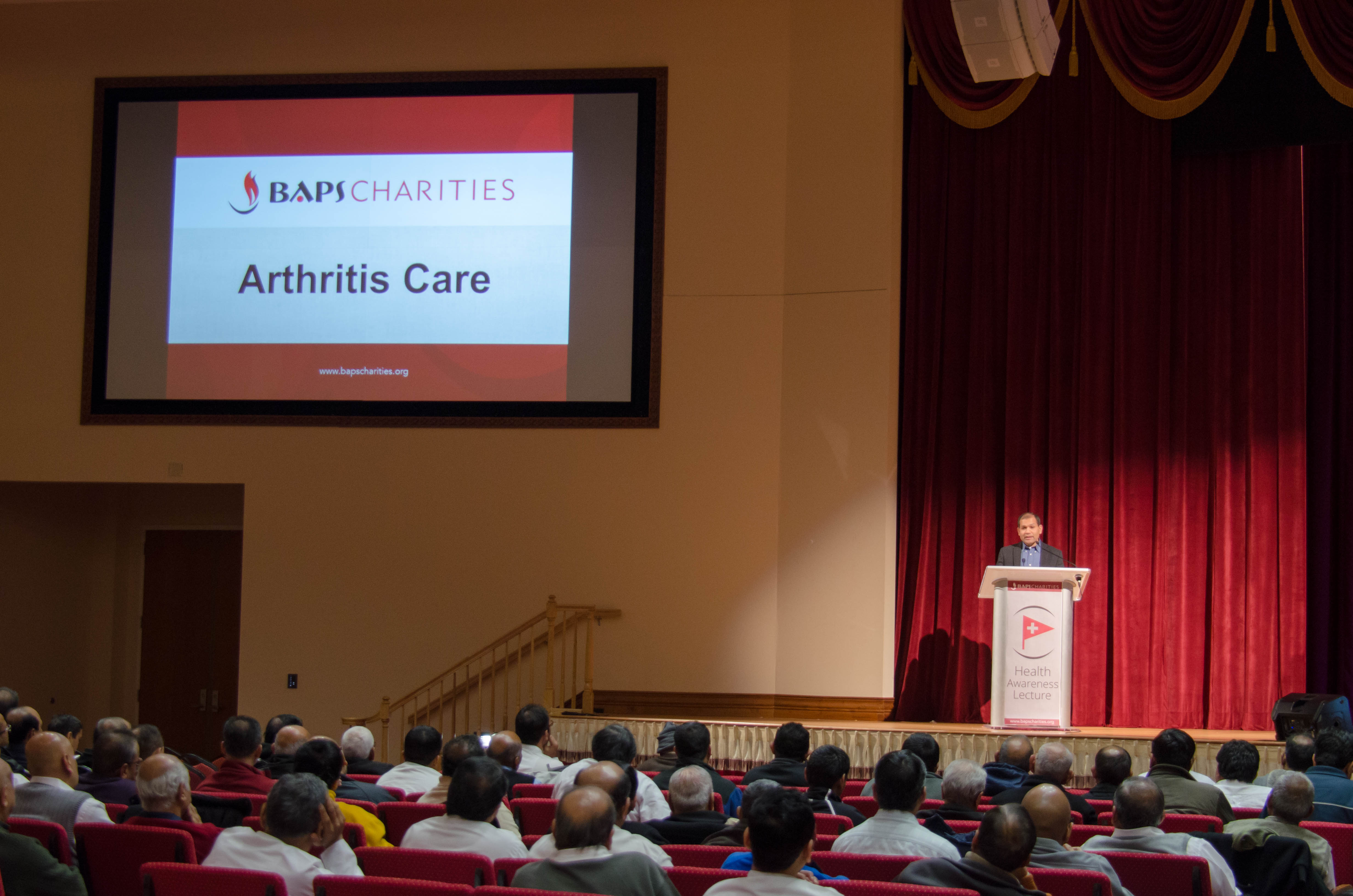 Health Awareness Lecture on Arthritis Care in Atlanta, GA • BAPS Charities
