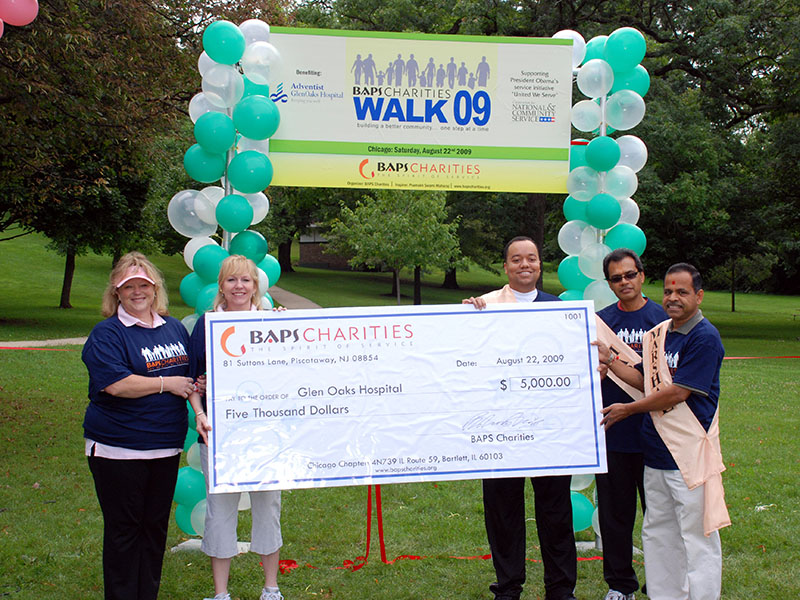 Walk 2009 in Chicago, IL • BAPS Charities