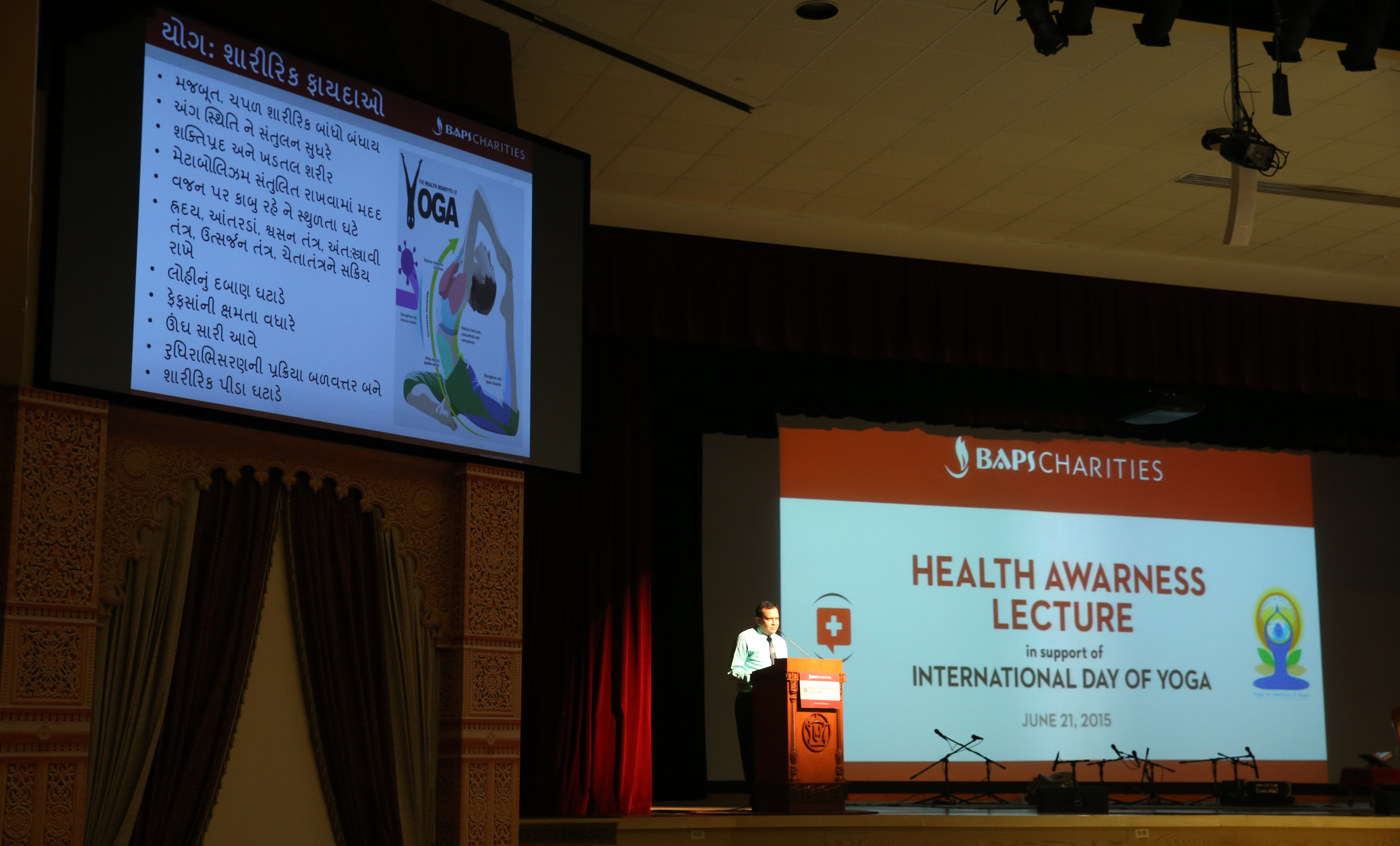 Health Awareness Lecture on Benefits of Yoga Therapy in Chicago, IL ...