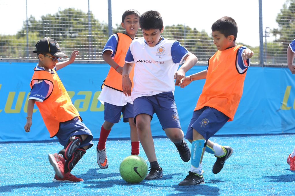 Children’s Community Football Tournament, UK • BAPS Charities
