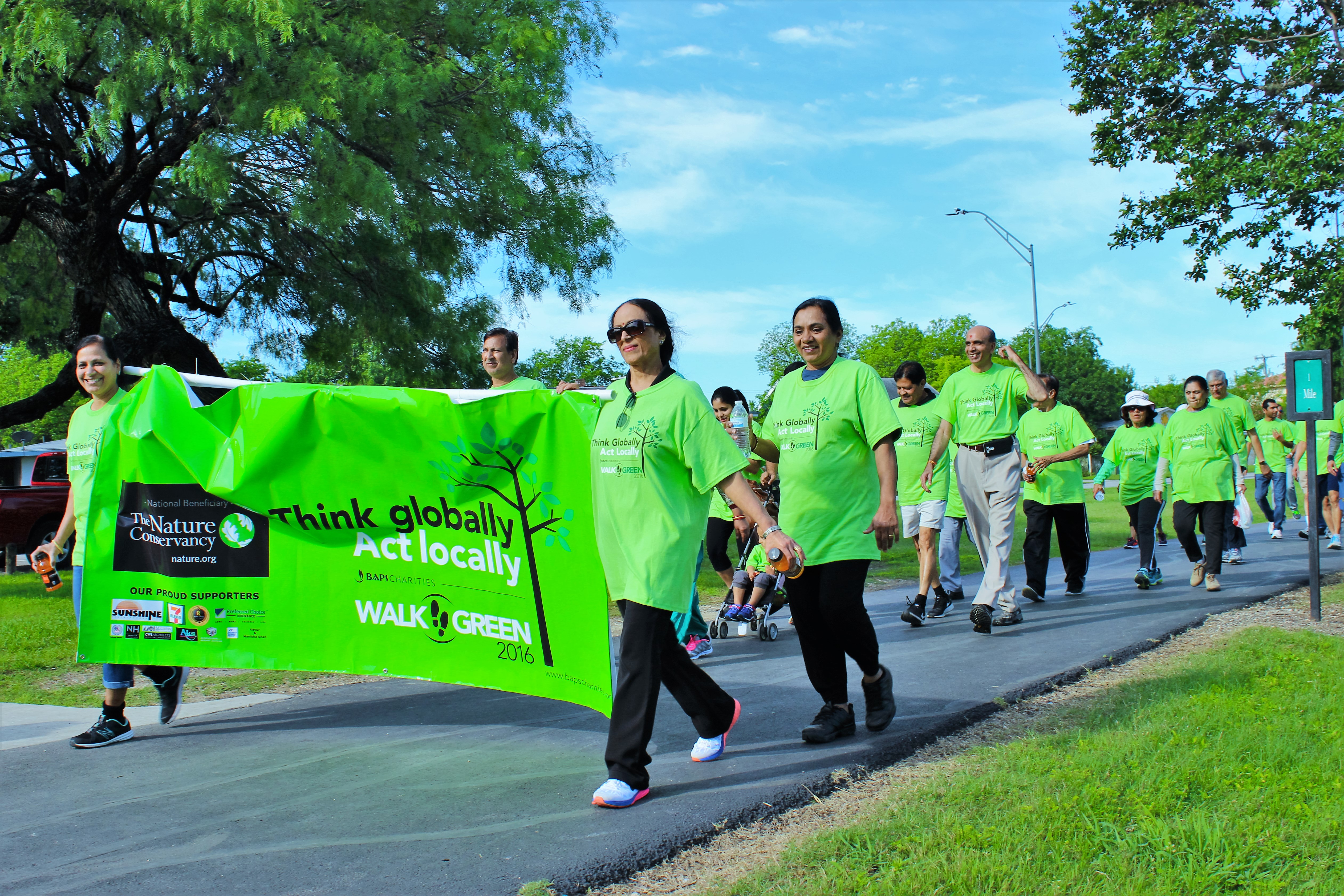 Walk Green 2016 in San Antonio, TX • BAPS Charities