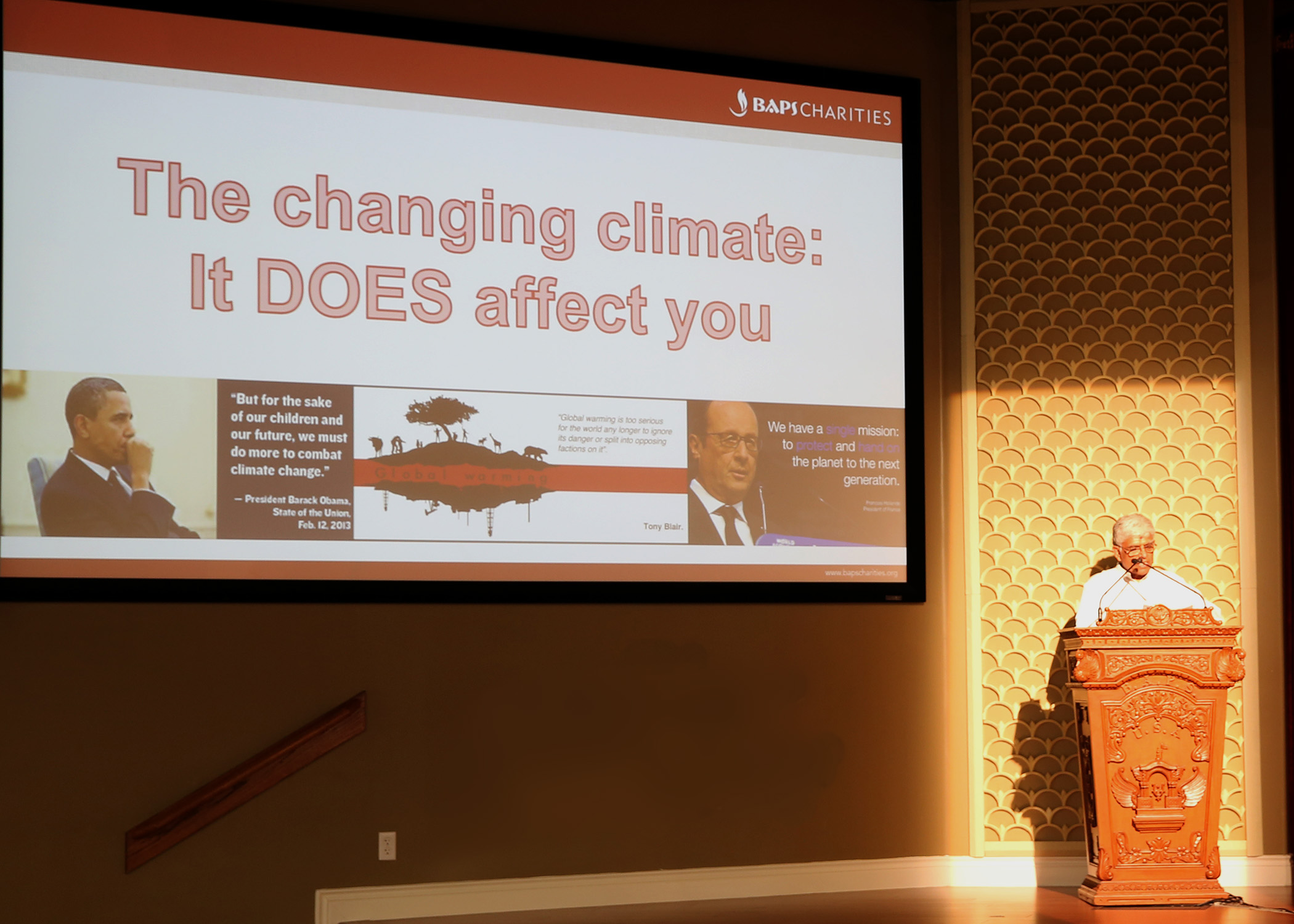 Environment Awareness Lecture in Houston, TX • BAPS Charities