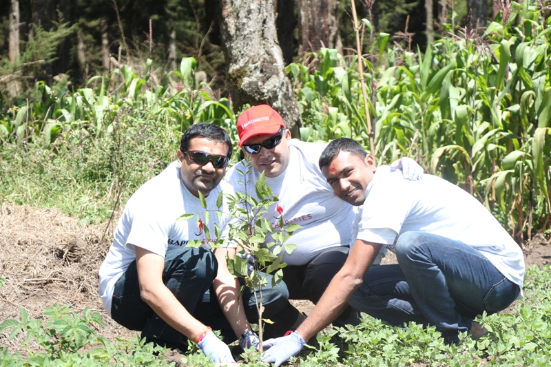 Tree Planting – October 2016, Nairobi • BAPS Charities