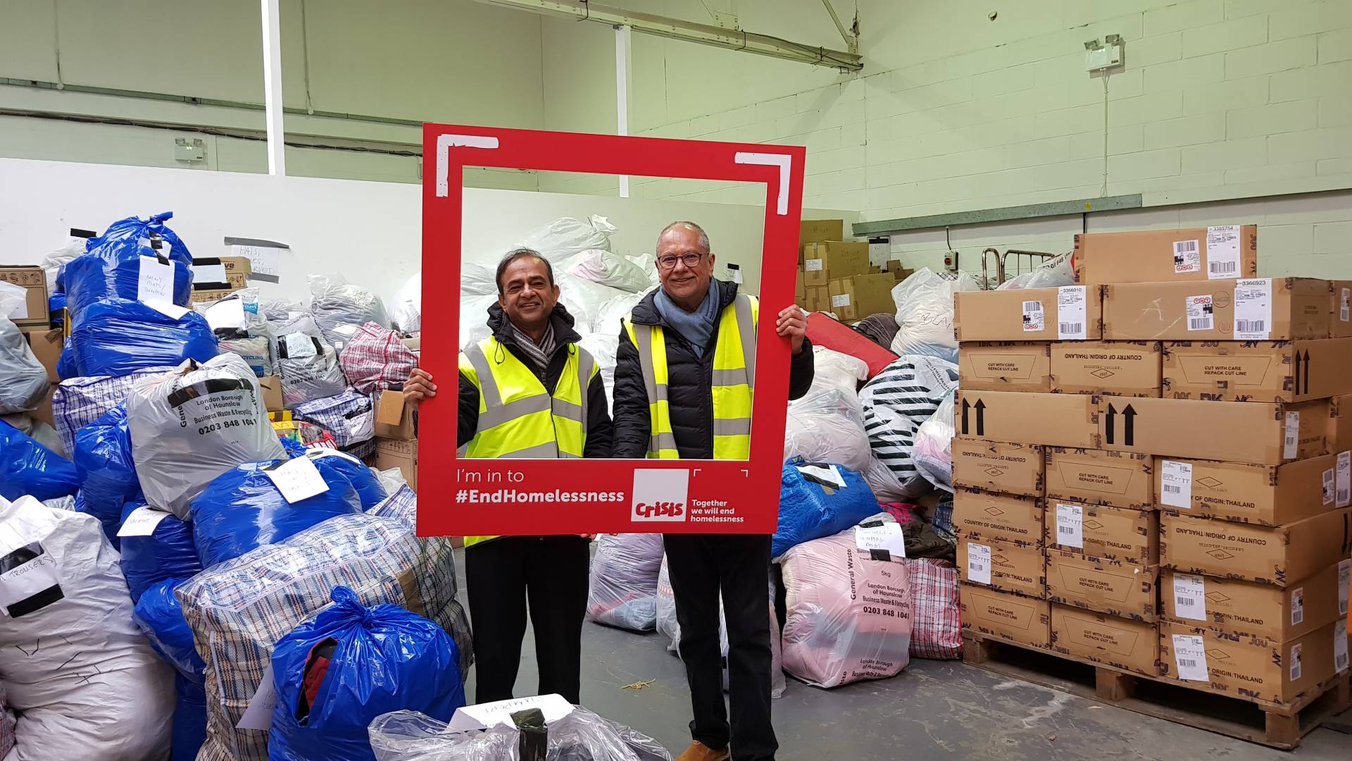 Winter Clothes and Food Collection for the Homeless, London, UK • BAPS ...