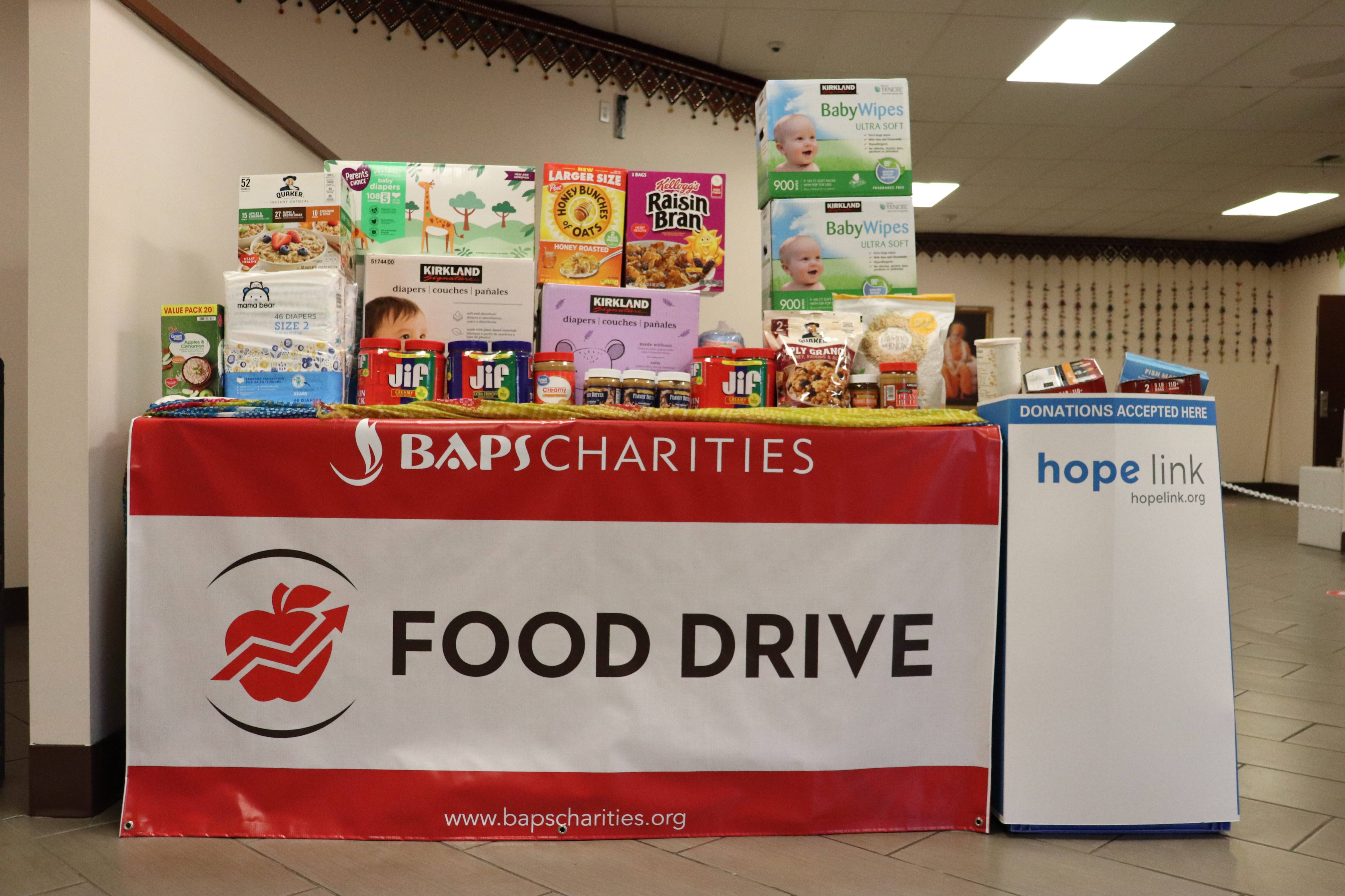 Food Drive 2020 in Seattle, WA • BAPS Charities