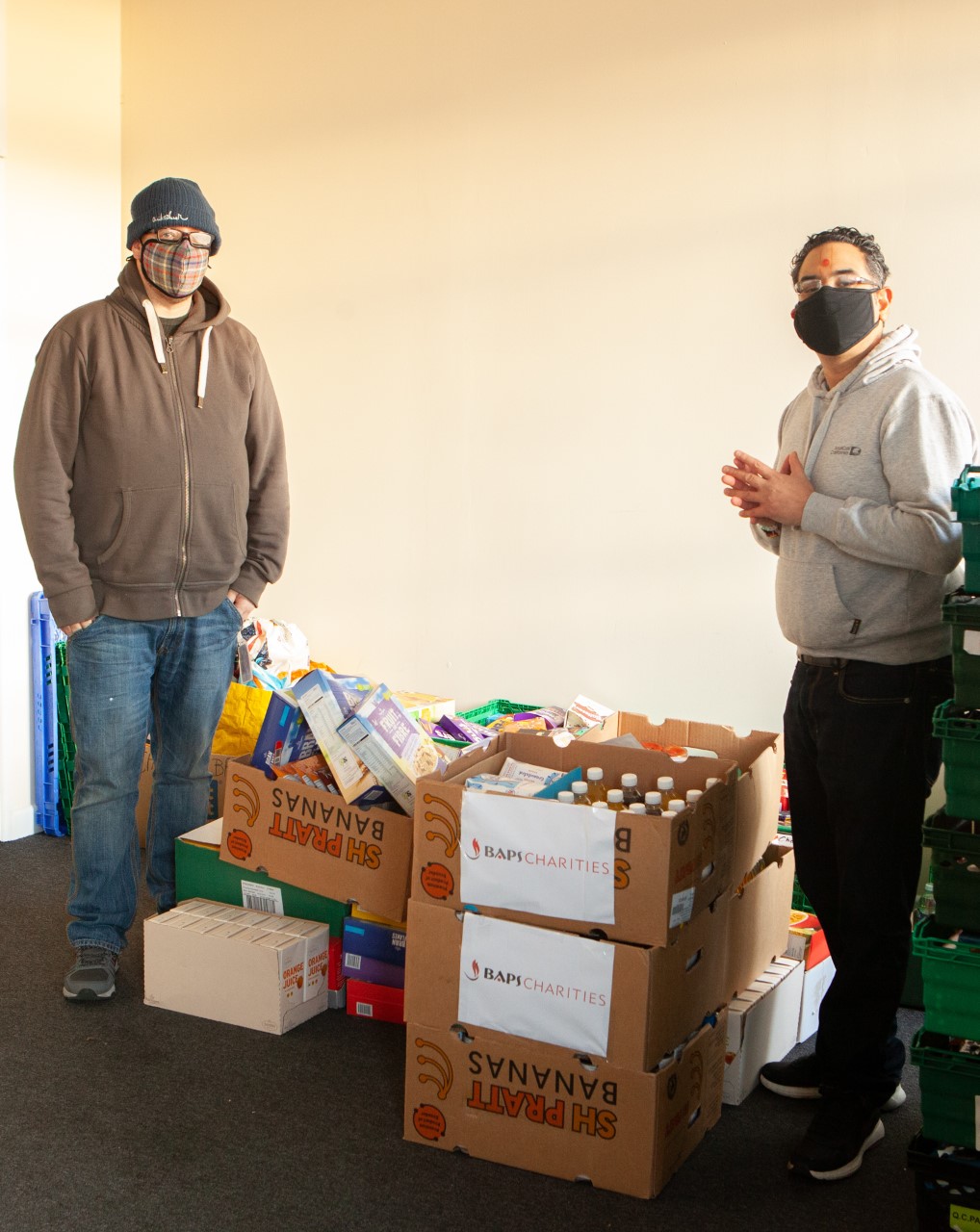 Winter Food Collection for the Needy, Birmingham, UK • BAPS Charities