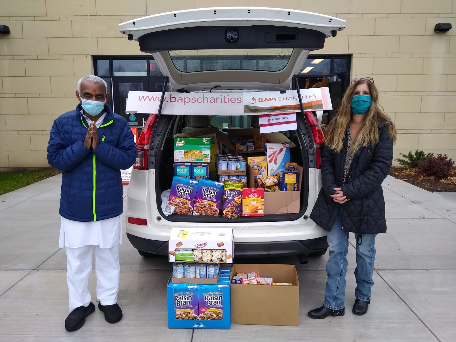 Food Drive 2020 in Hartford, CT • BAPS Charities