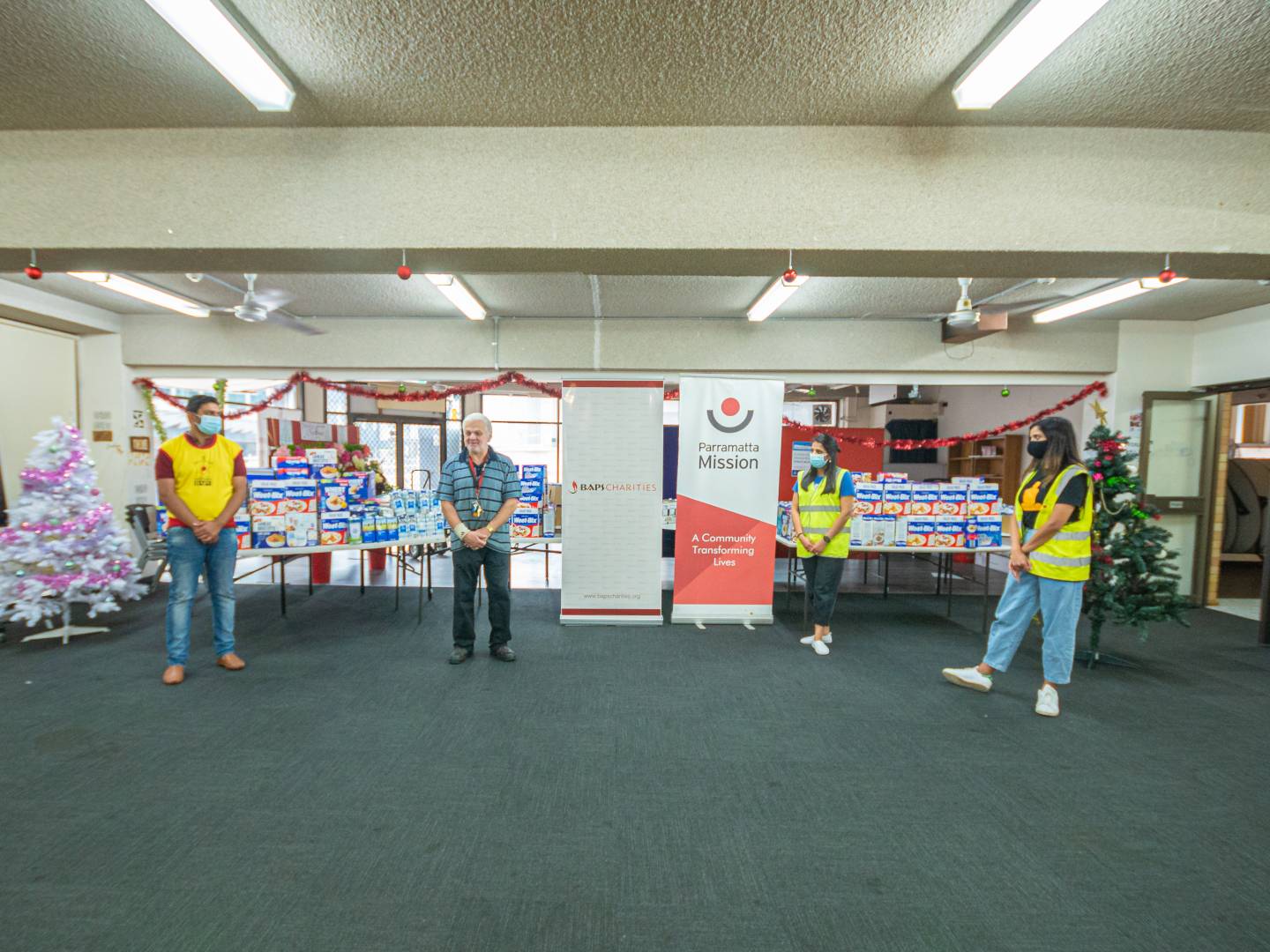 BAPS Charities supporting local organisations providing food for the ...