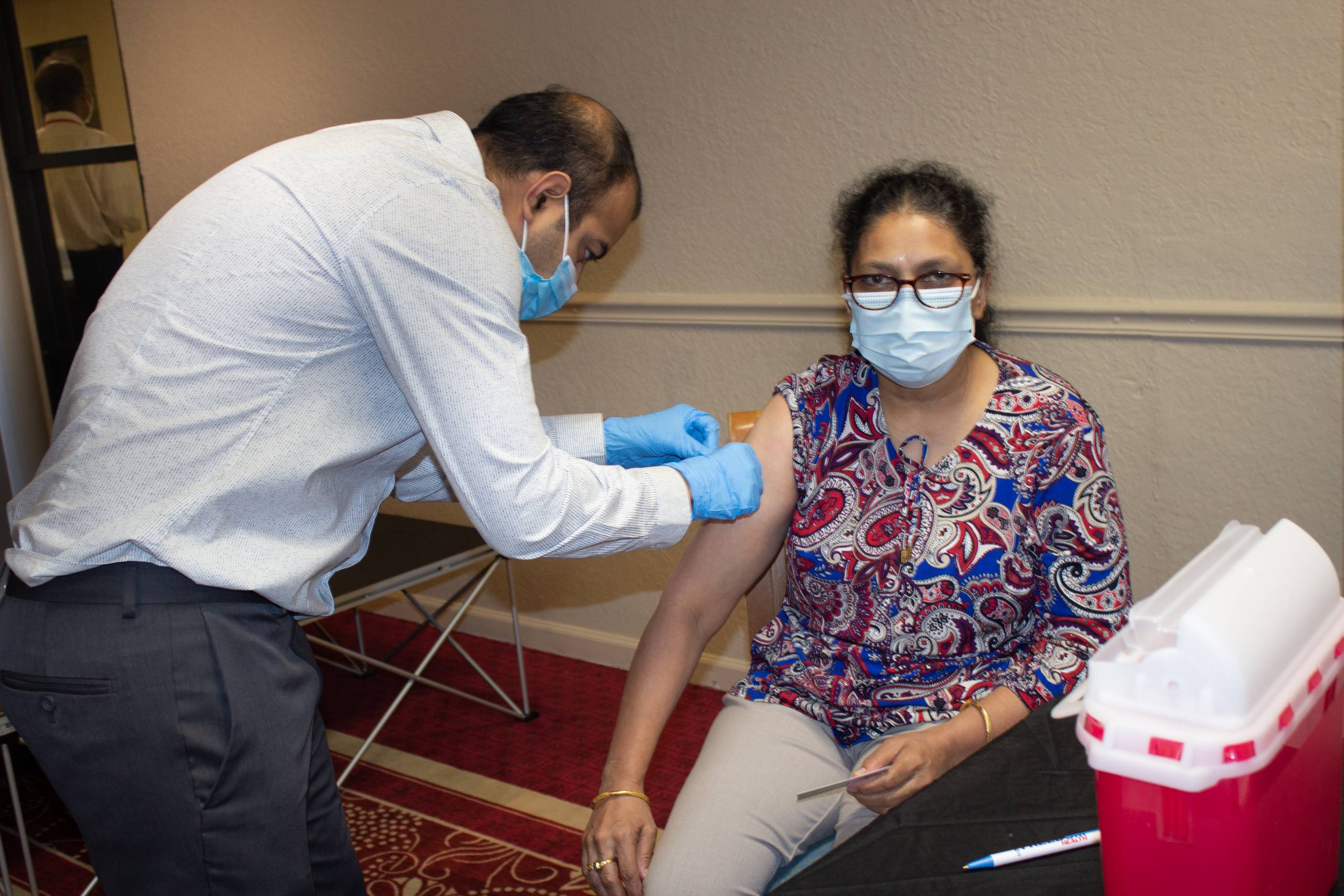 COVID-19 Vaccination Drive 2021 in Orlando, FL • BAPS Charities