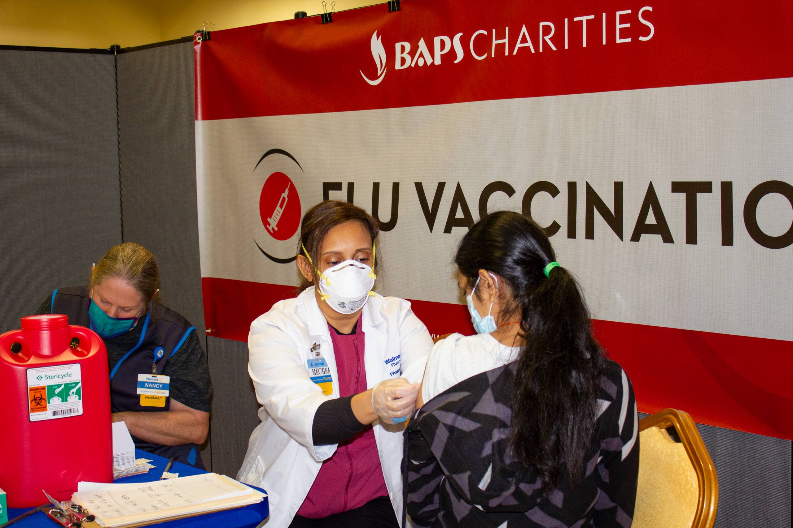 Flu Vaccination Drive 2021 in San Jose, CA • BAPS Charities