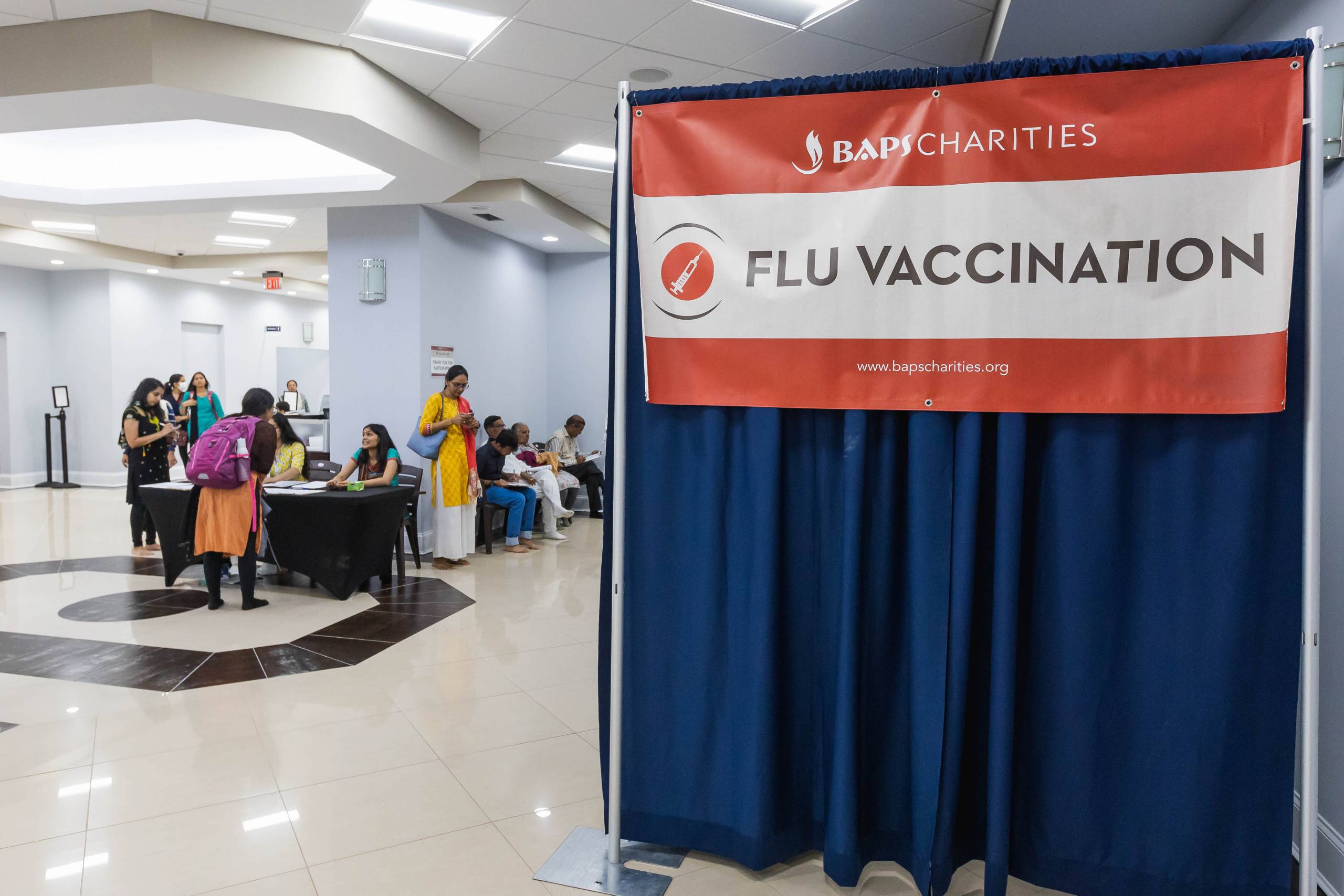 Flu Vaccination Drive 2022 in Raleigh, NC • BAPS Charities