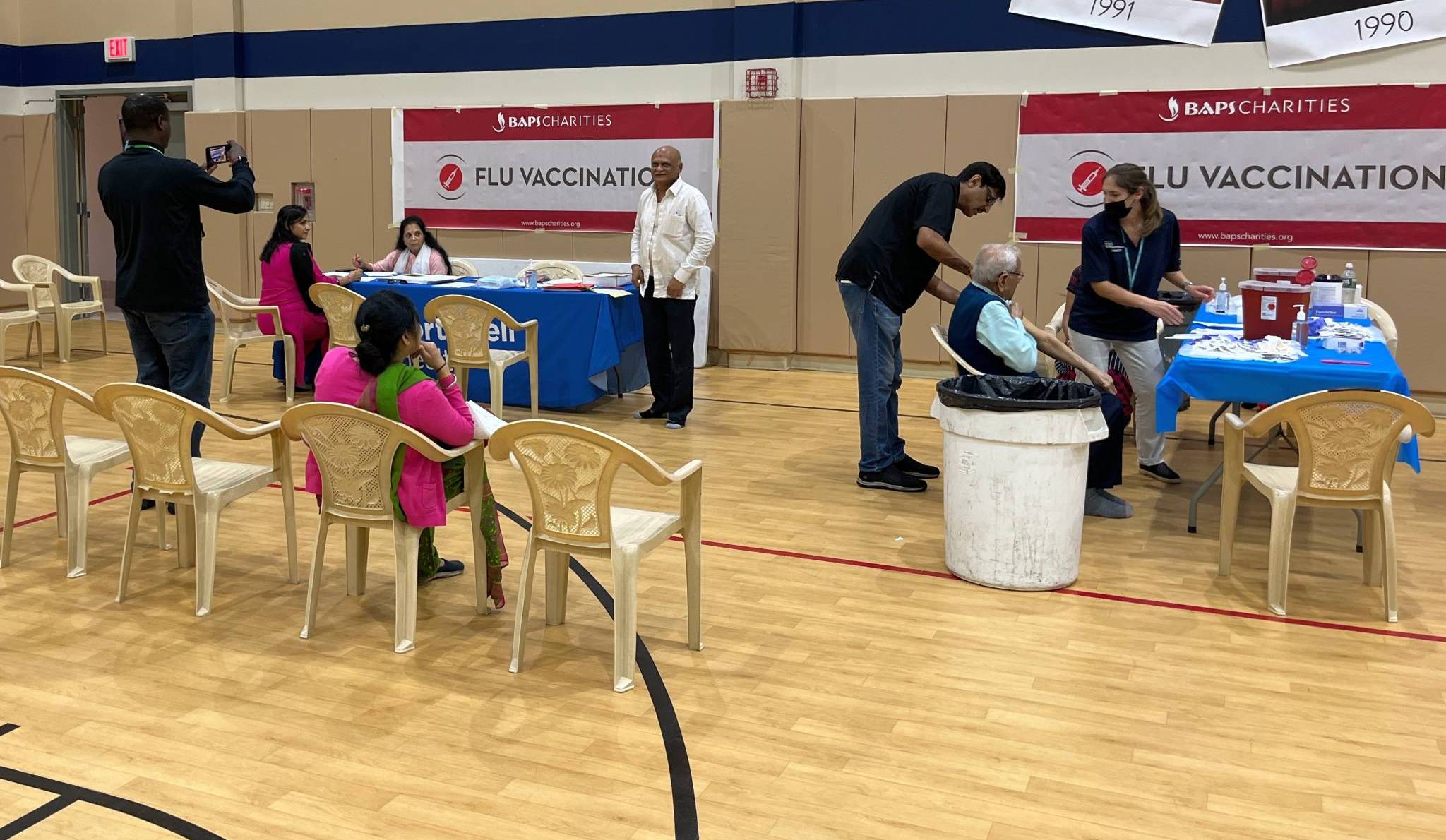 Flu Vaccination Drive 2022 in Long Island, NY • BAPS Charities