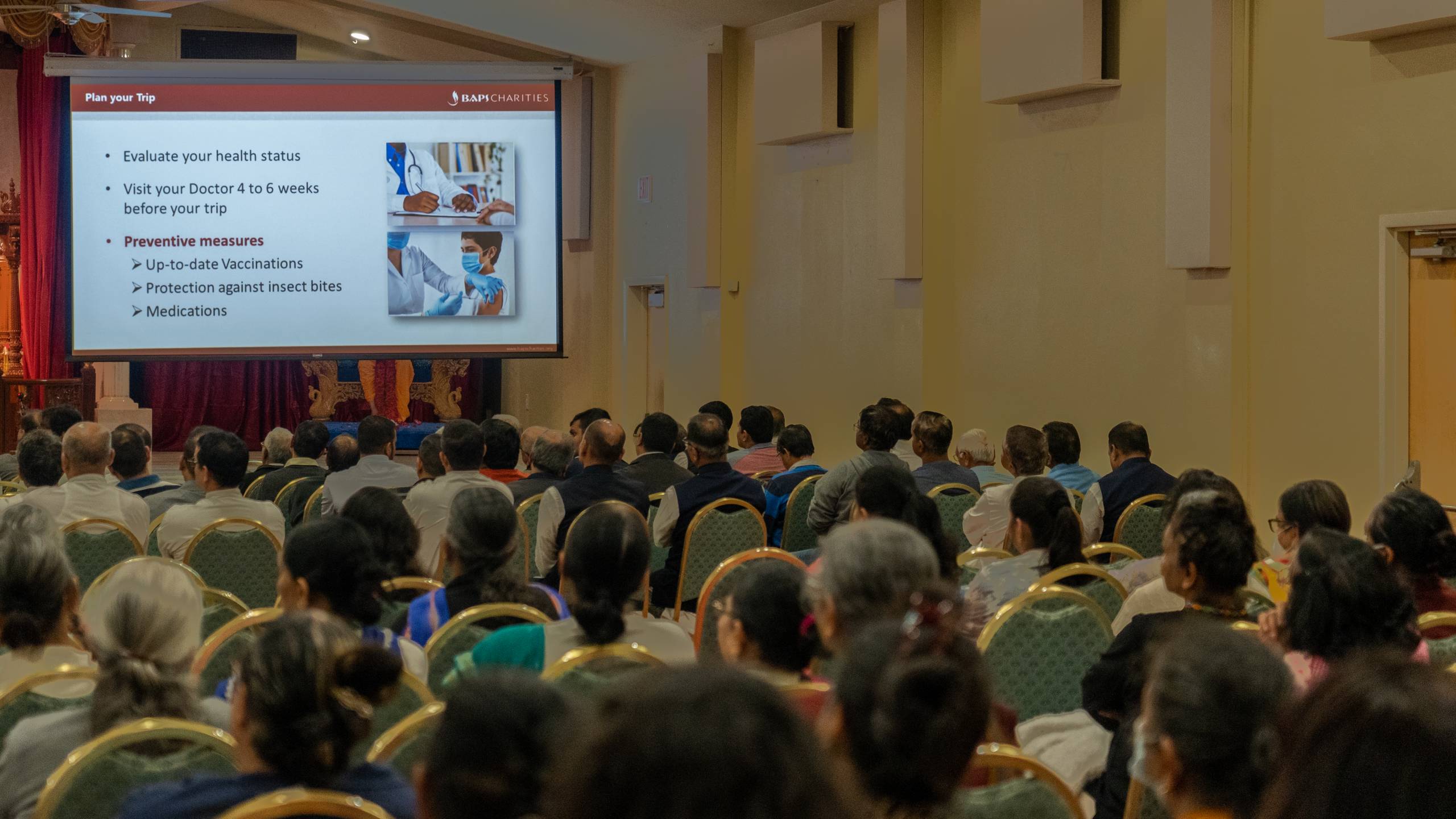 Health Lecture: Health Precautions During Travel, Orlando, FL • BAPS ...