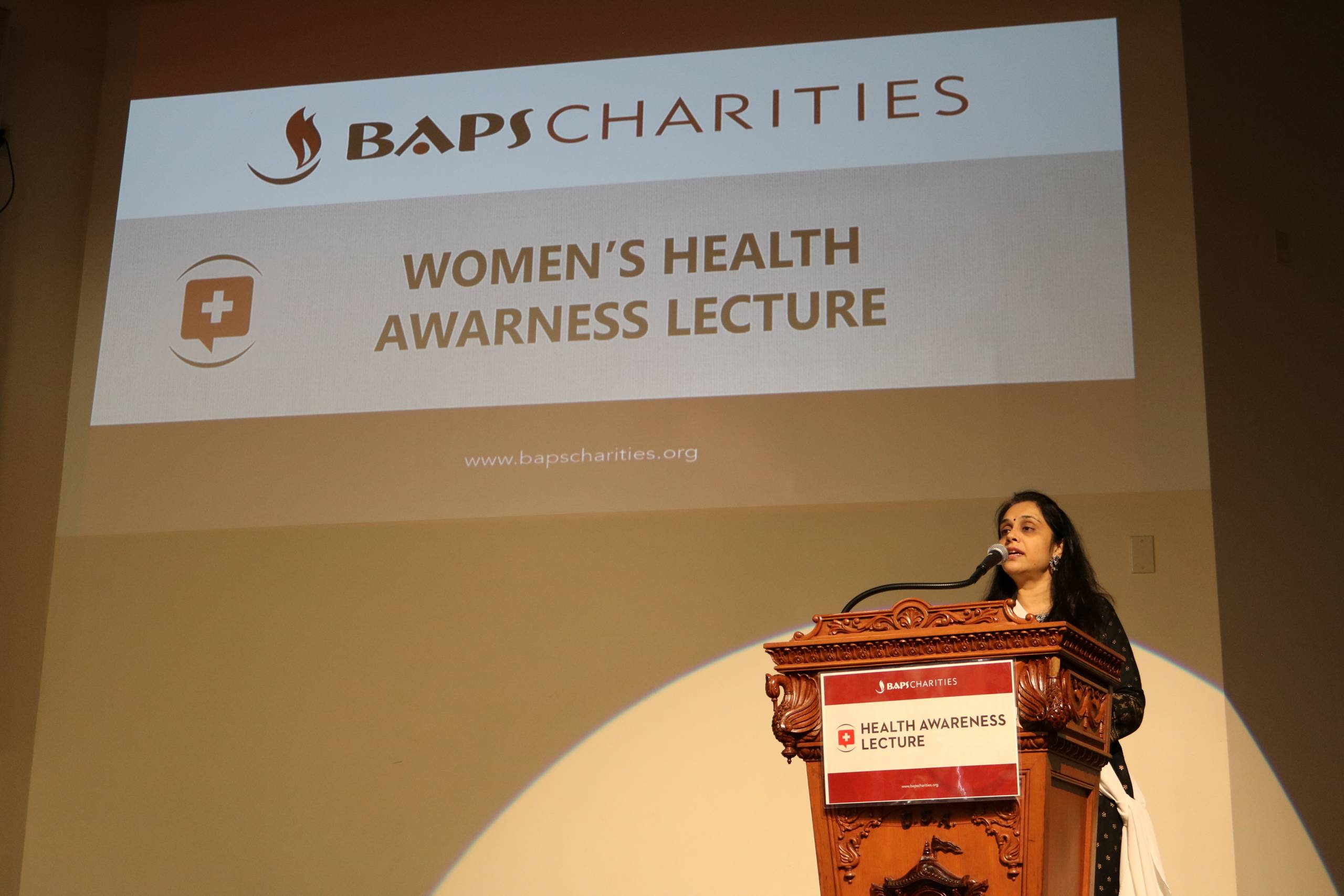 BAPS Charities Holds Women’s Health Awareness Lecture to Promote ...