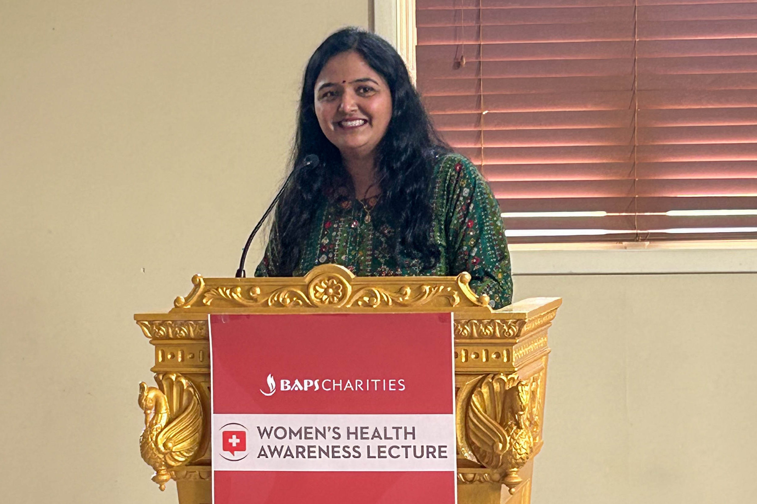 BAPS Charities Holds Women’s Health Awareness Lecture to Promote ...