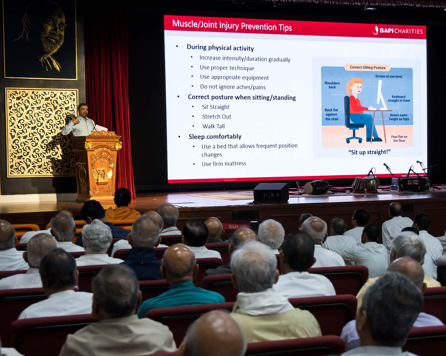 Health Lecture: Injury Prevention, Houston, TX • BAPS Charities