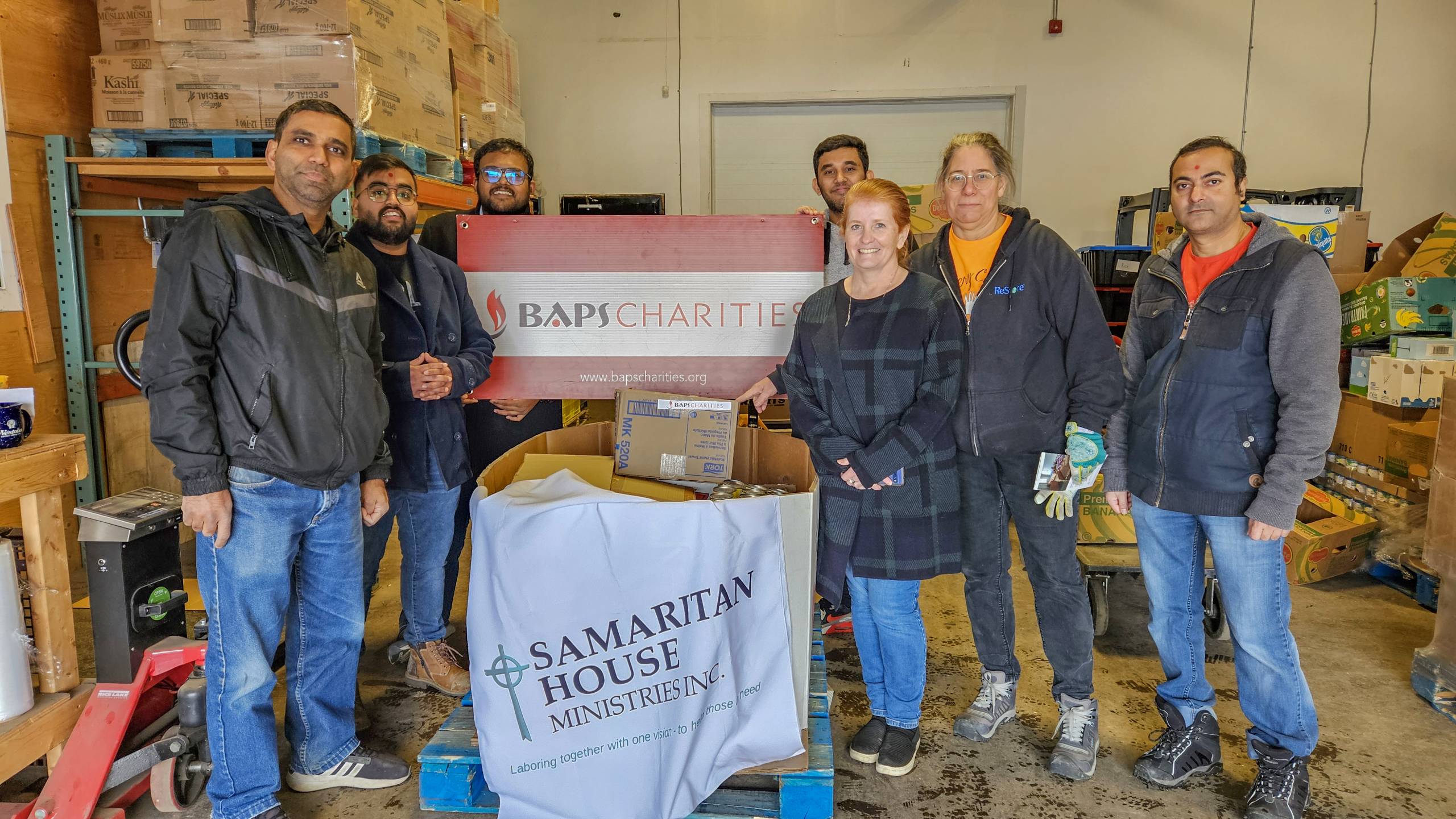 BAPS Charities Food Drive in Brandon, MB • BAPS Charities