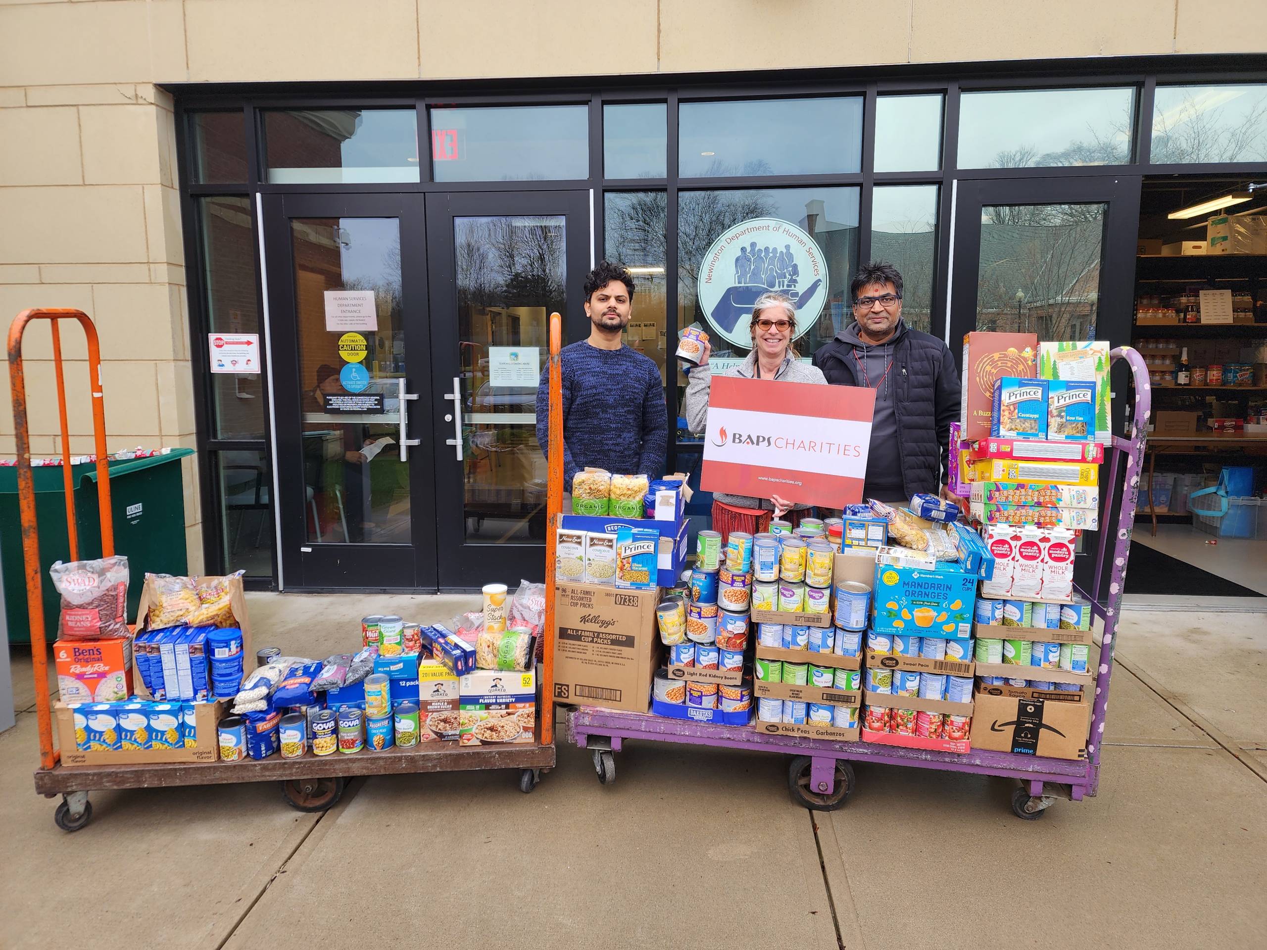 Food Drive 2023 in Hartford, CT • BAPS Charities
