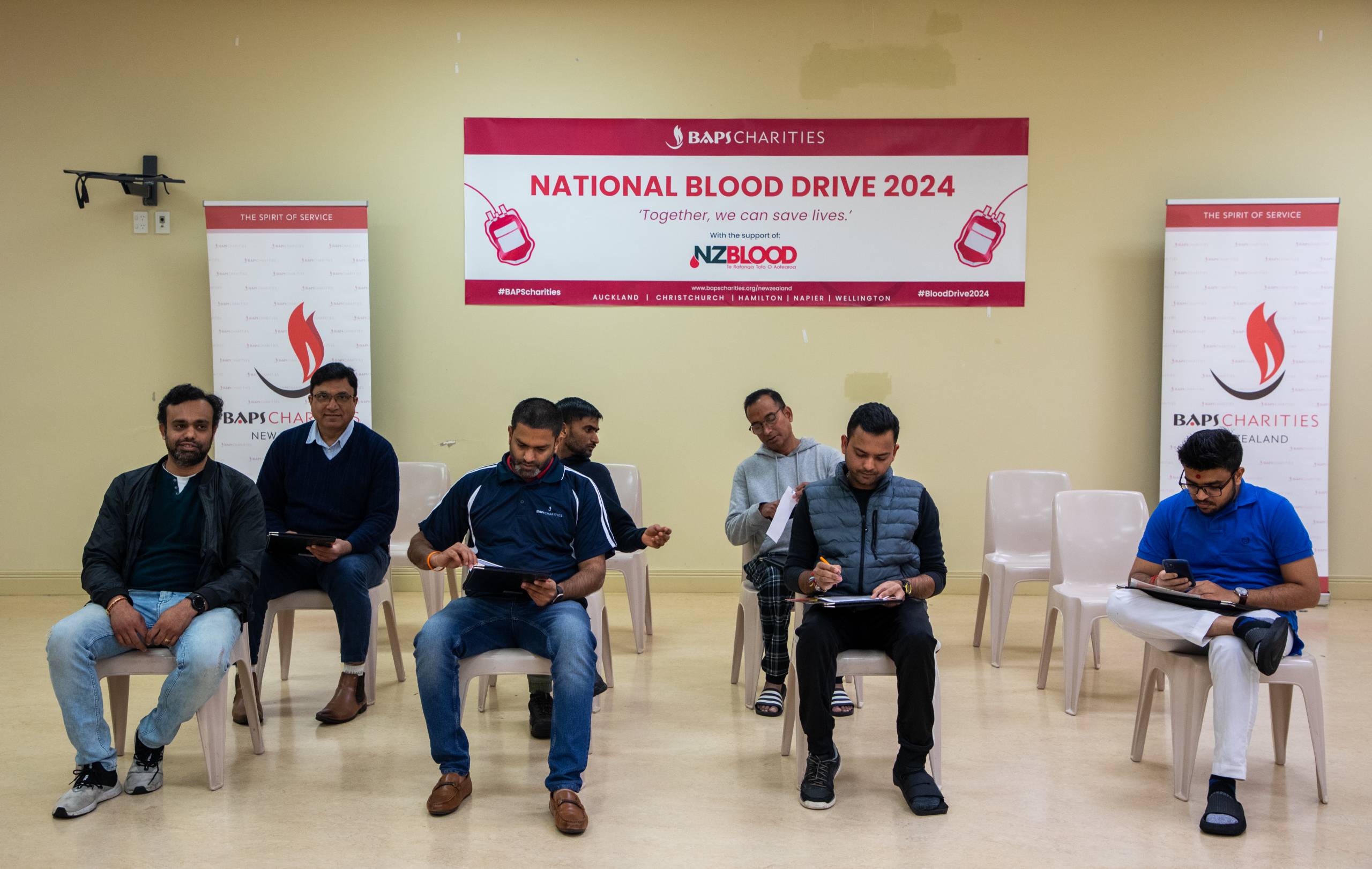 BAPS Charities New Zealand - National Blood Drive 2024 • BAPS Charities