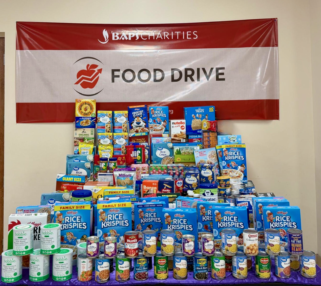 BAPS Charities Food Drive 2025 in Miami, FL • BAPS Charities